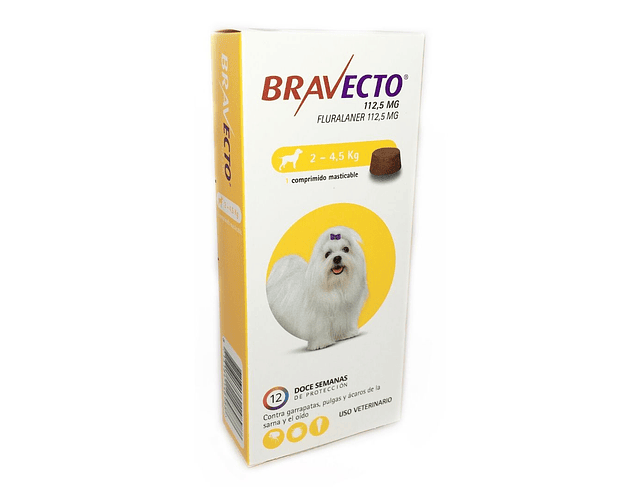 Bravecto 2 a 4,5kg