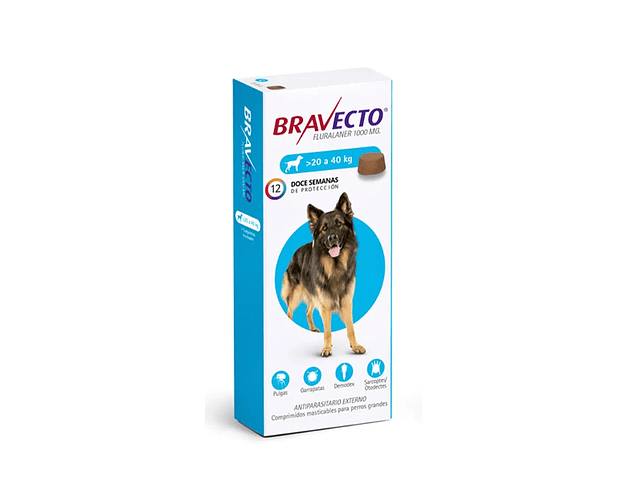 Bravecto 20 a 40kg