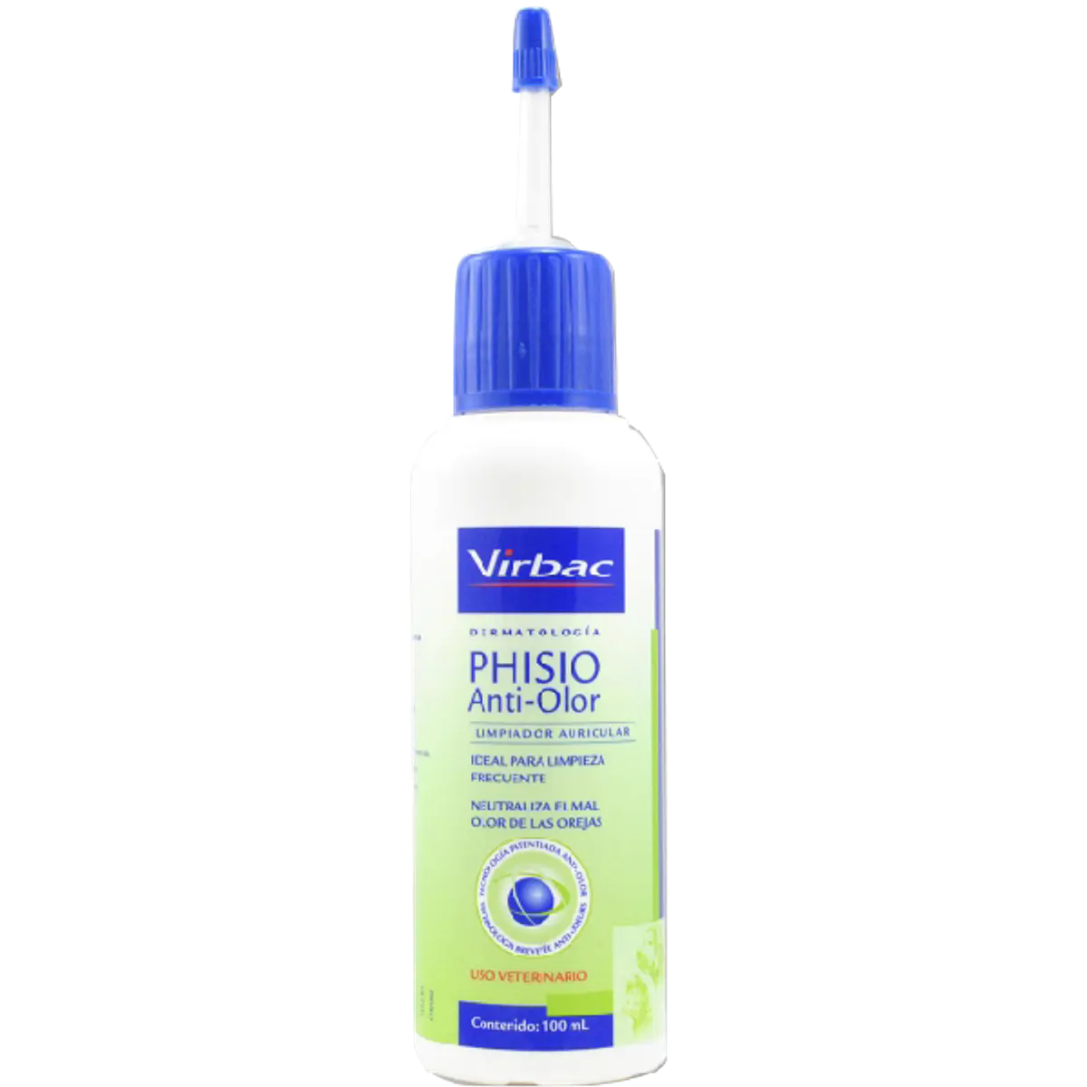 Phisio Anti-Olor 100ml - Limpiador Auricular para perros y g