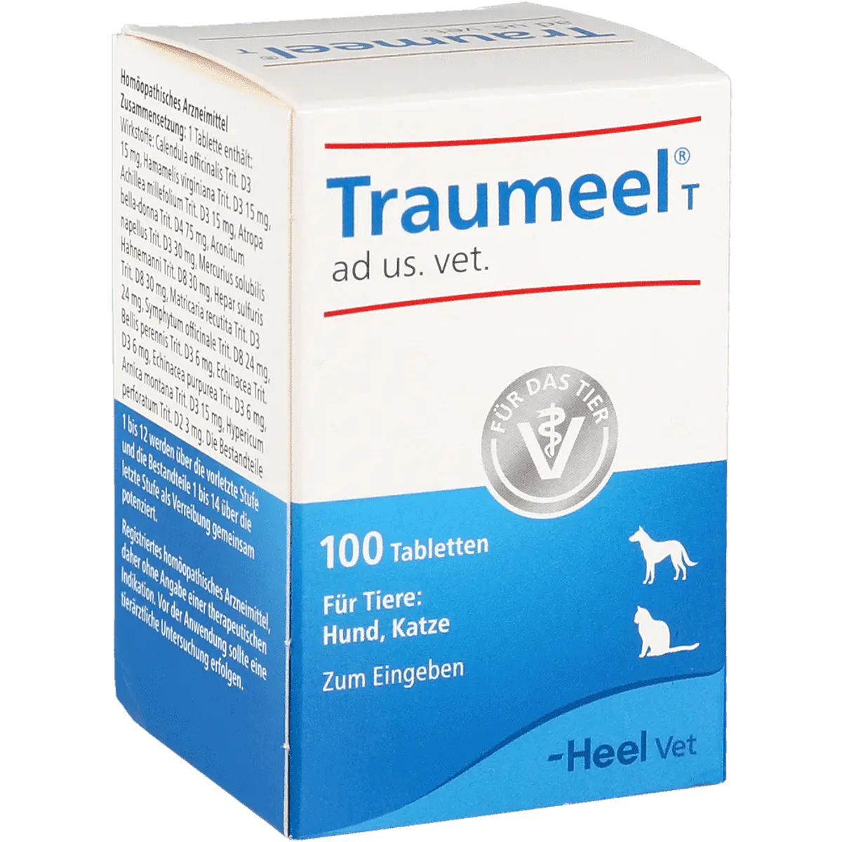 Traumeel Vet 100 tabletas