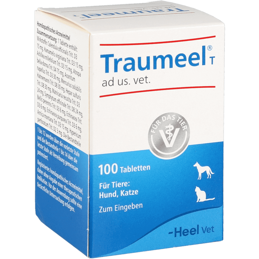 Traumeel Vet 100 tabletas