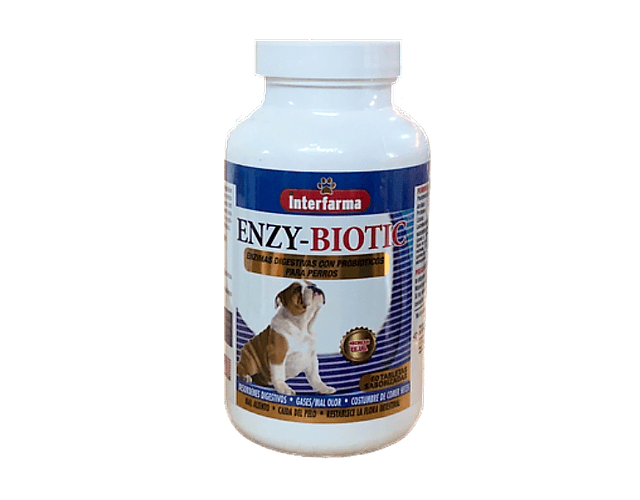 Enzy-Biotic - Enzimas Digestivas con Probióticos para Perros