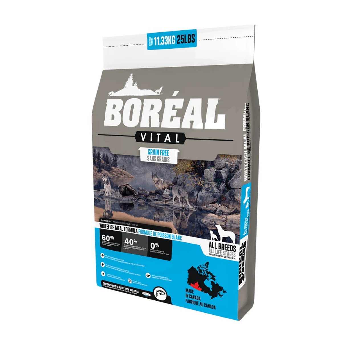 BOREAL - VITAL PERRO - WHITE FISH 2,26KG