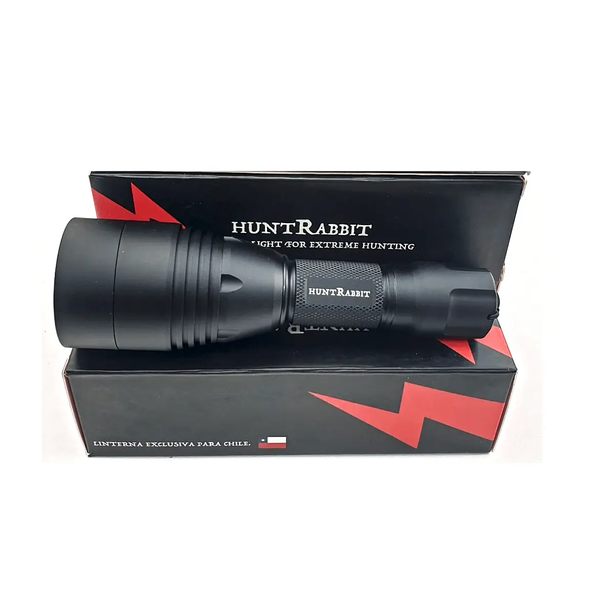 LINTERNA LUZ ROJA HUNT RABBIT STANDARD + COPLA EXTENCIÓN 1 S