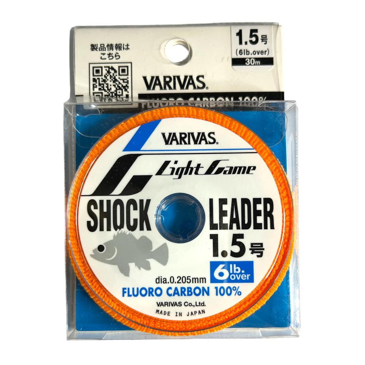 Varivas Light Game Shock Leader Fluorocarbono 1.5 / 6Lb/ 30m