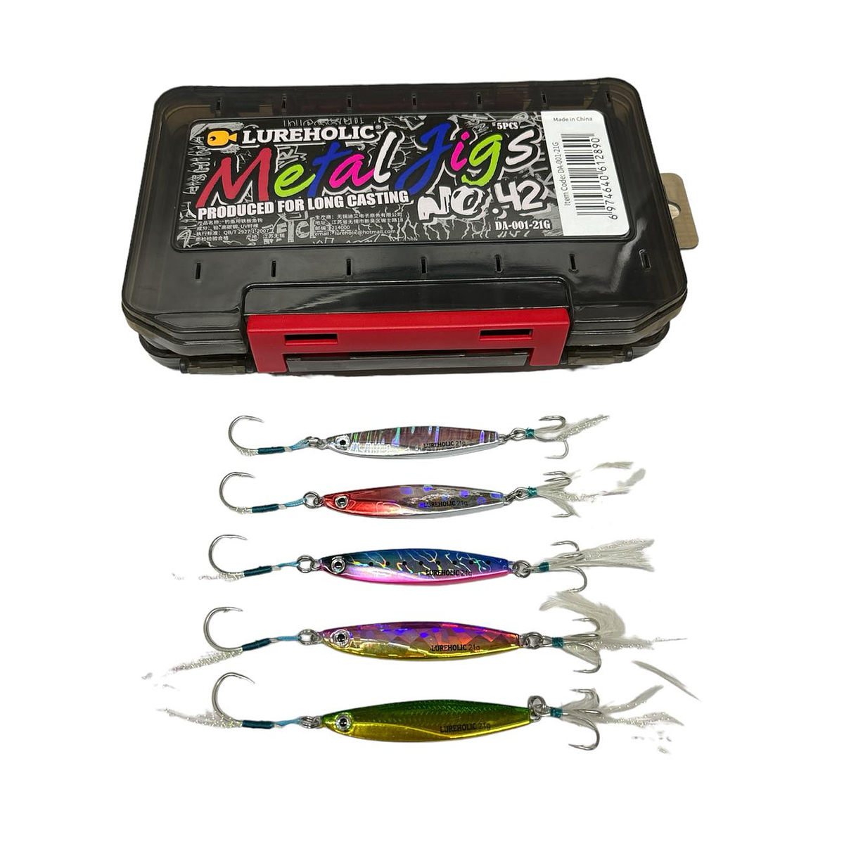 Kit Lureholic Metal Jigs No.42 DA-001 - 21gr