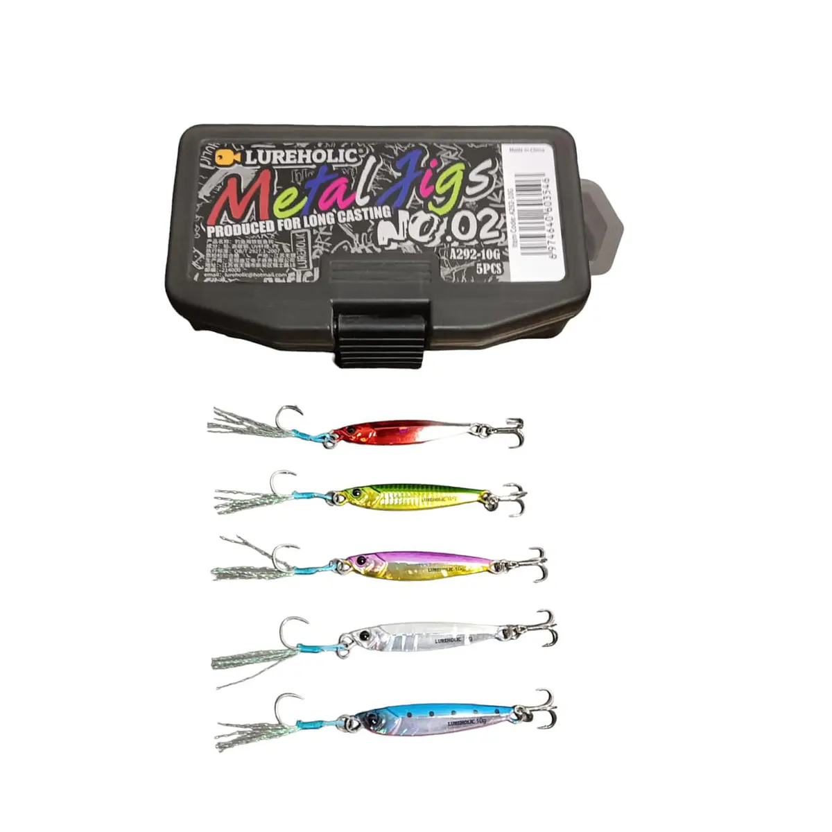 Kit Lureholic Metal Jigs No.02 A292 - 10G