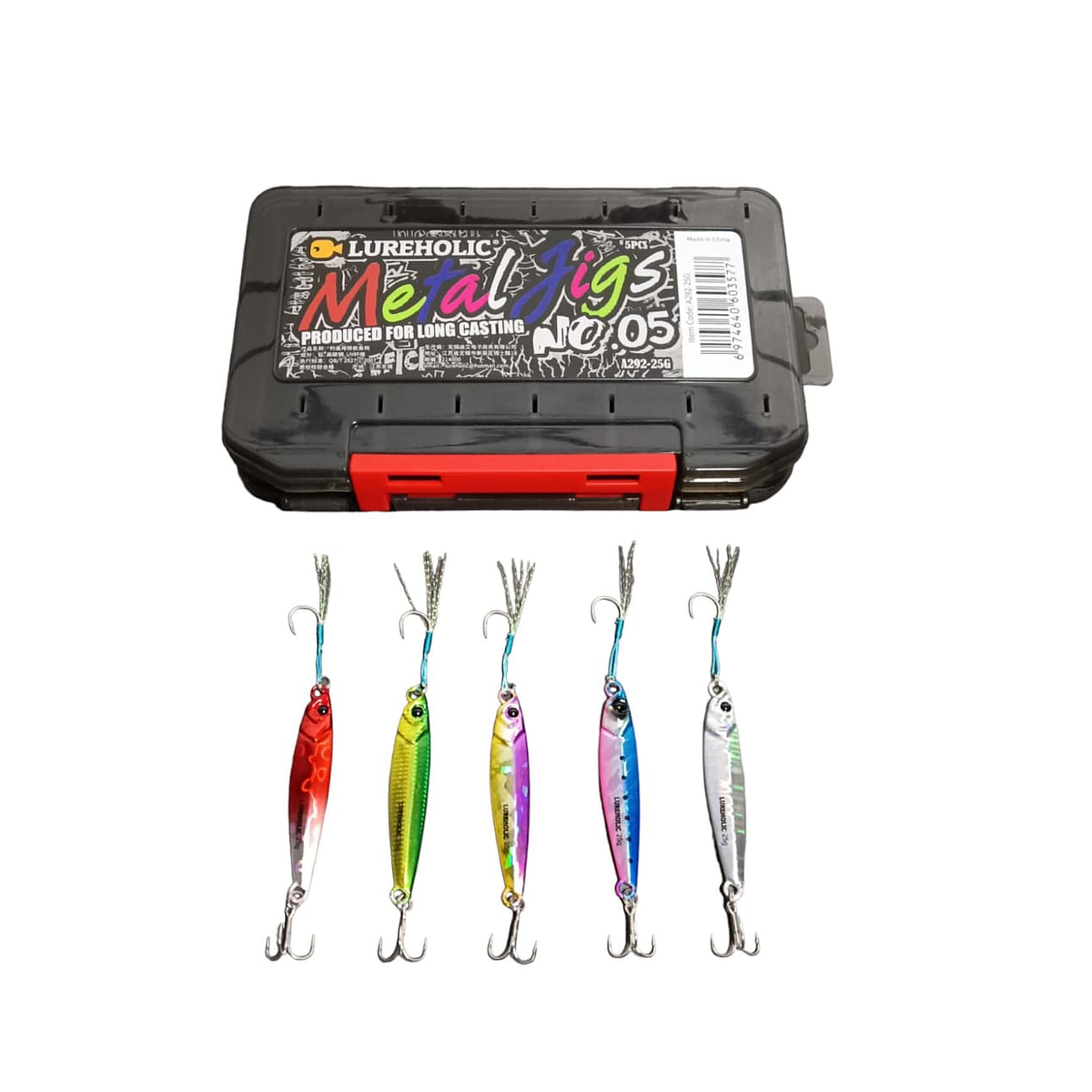 Kit Lureholic Metal Jigs No.05 A292 - 25gr