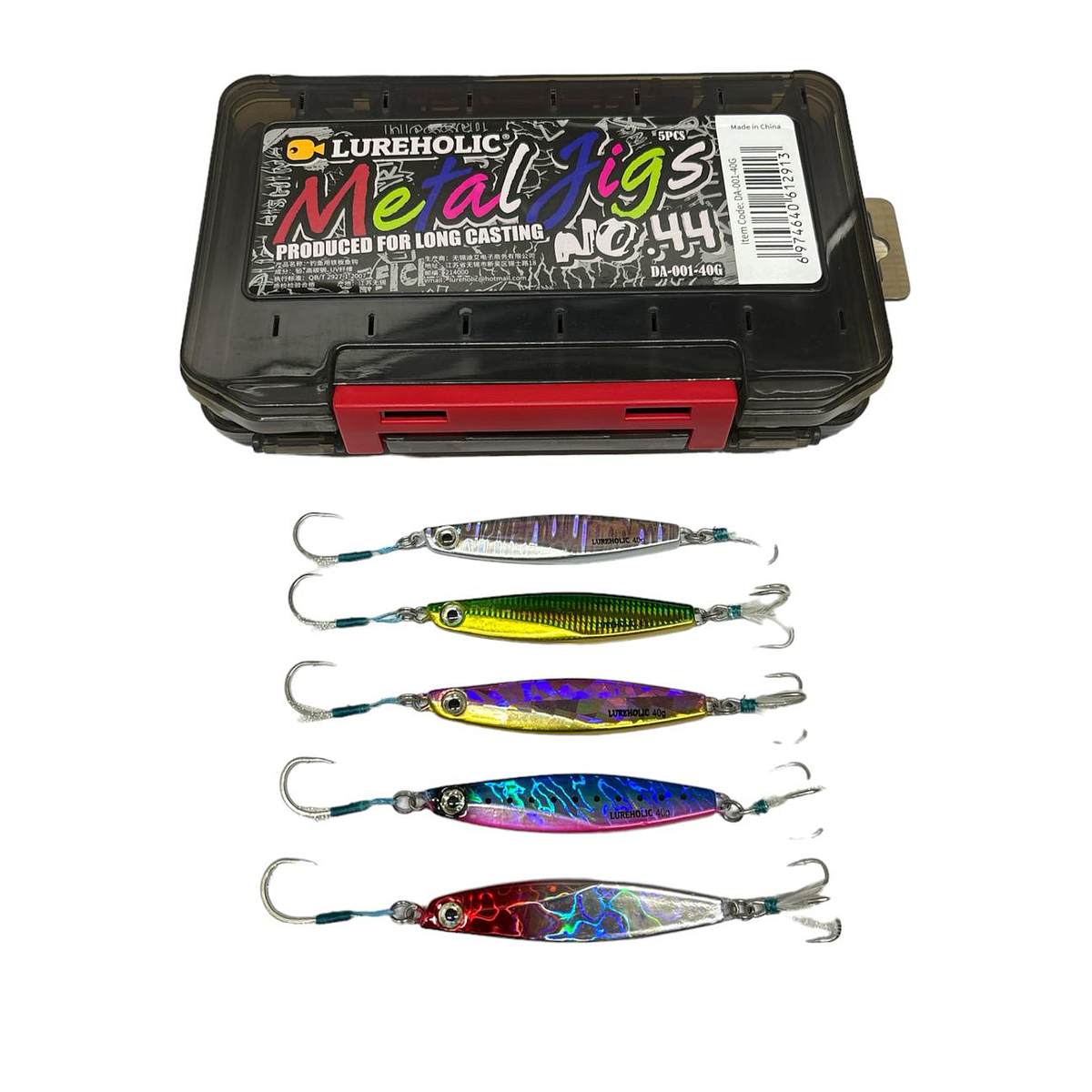 Kit Lureholic Metal Jigs No.44 DA-001 - 40gr