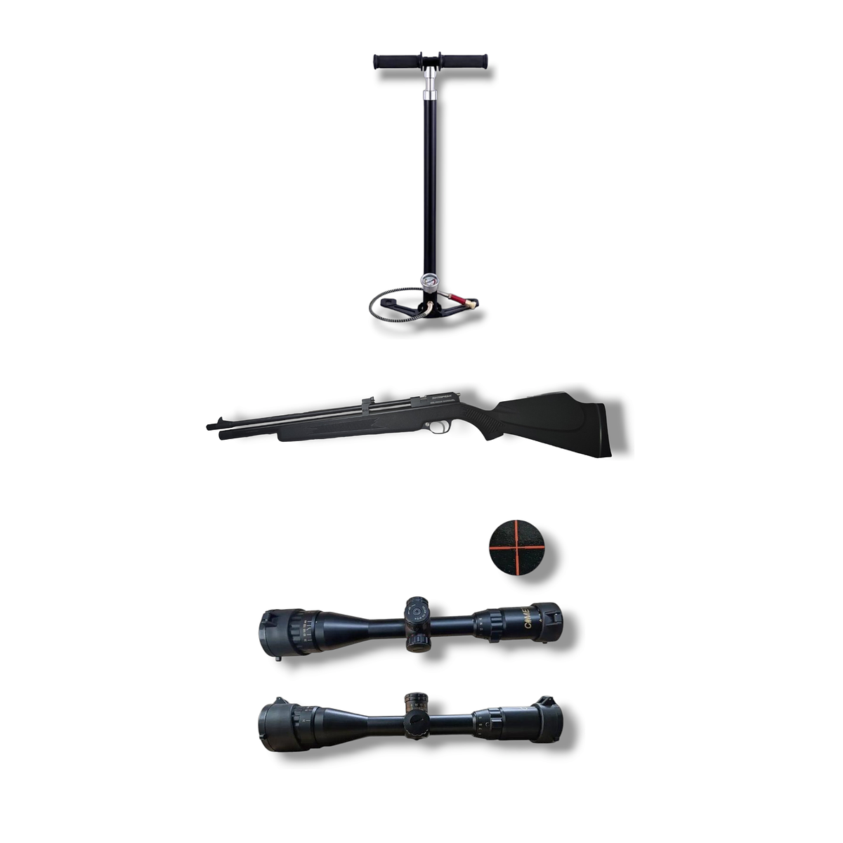 kit Rifle Pr900 Regulado GEN2 Polímero Bombín 4 Etapas y Mir