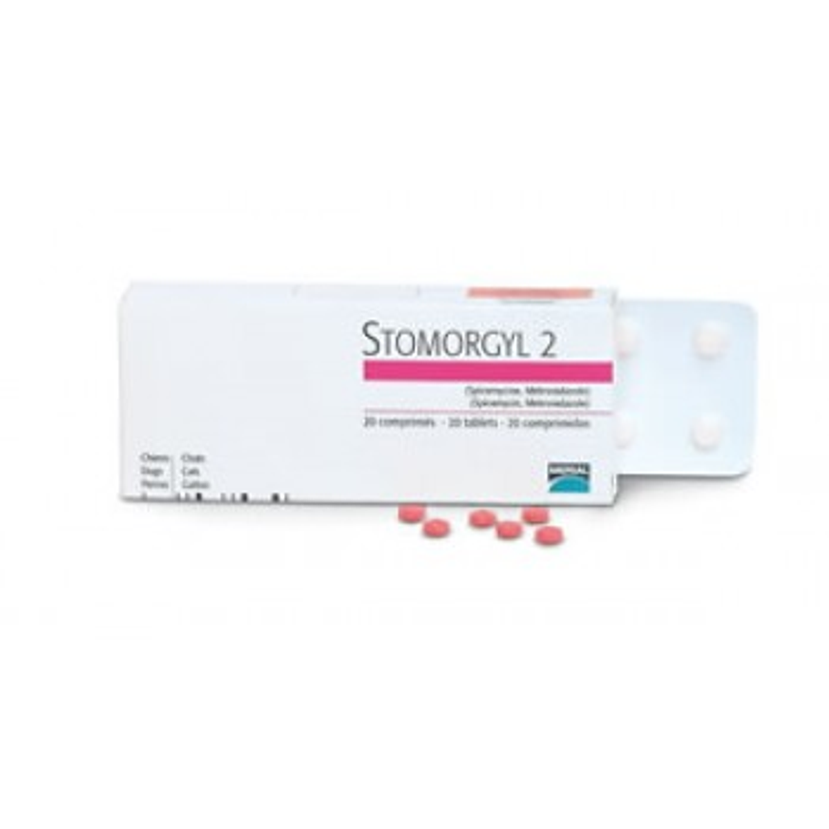 Stomorgyl 2 X 10 Comprimidos | PET BJ