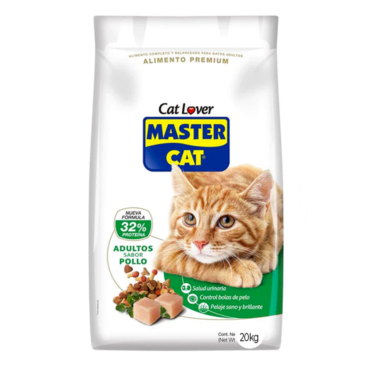 Master Cat Pollo 20 Kg | PET BJ