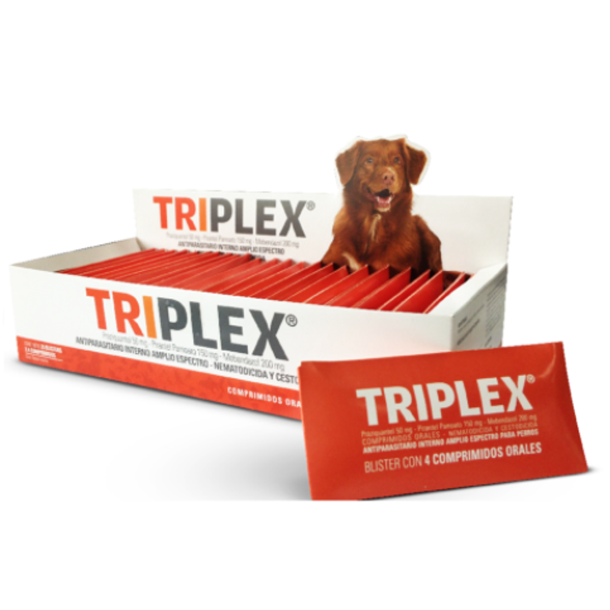 Triplex 25 Blister X 4 Comp | PET BJ