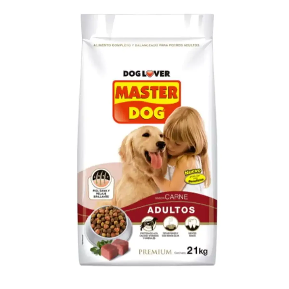 Master Dog Carne 21 Kg | PET BJ