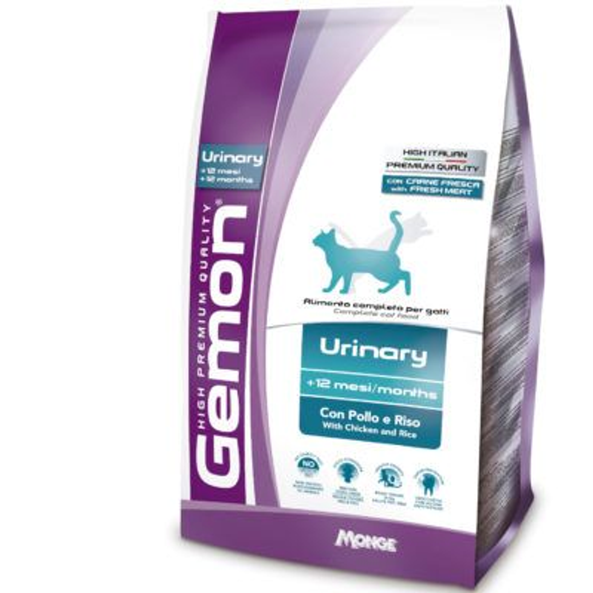Gemon Cat Urinary Chicken Rice 7 Kg + Gemon Cat Sterilized | PET BJ