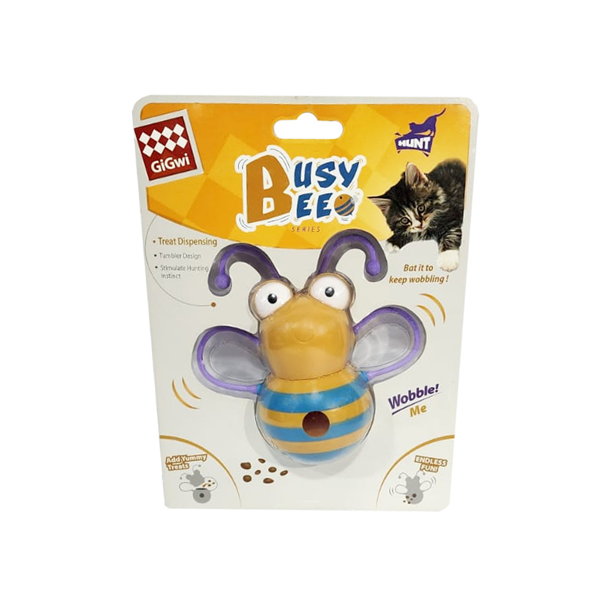 Busy Bee treat dispenser catnip oil | PET BJ