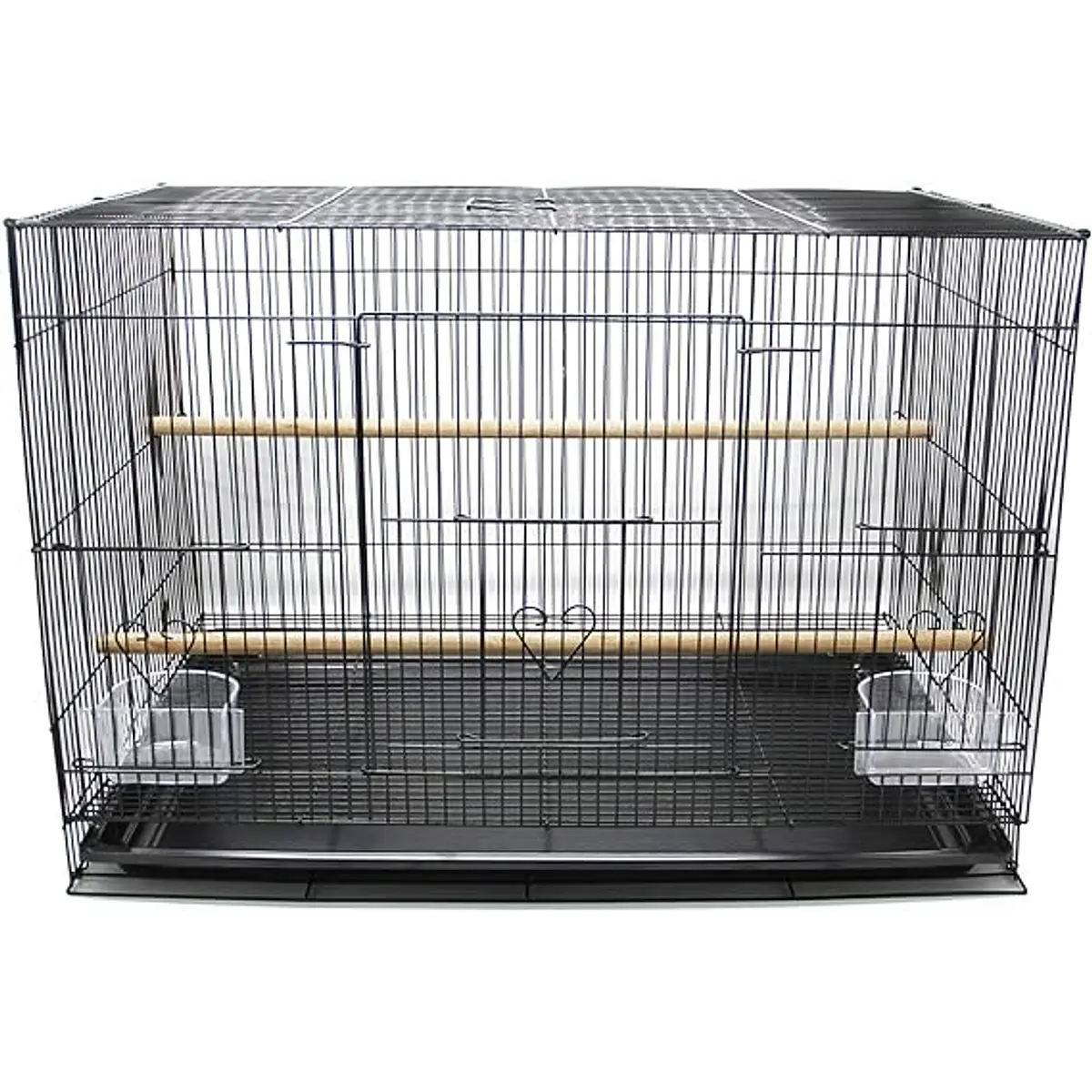 Jaula para aves base negra | PET BJ
