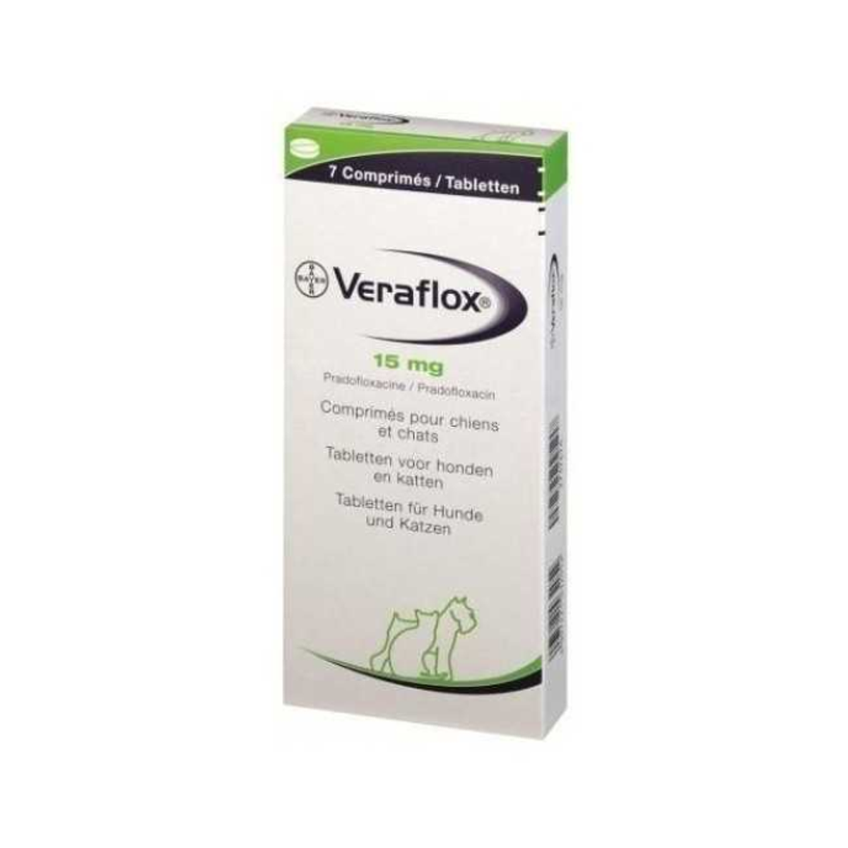 Veraflox 15 Ml 7 Comprimidos | PET BJ