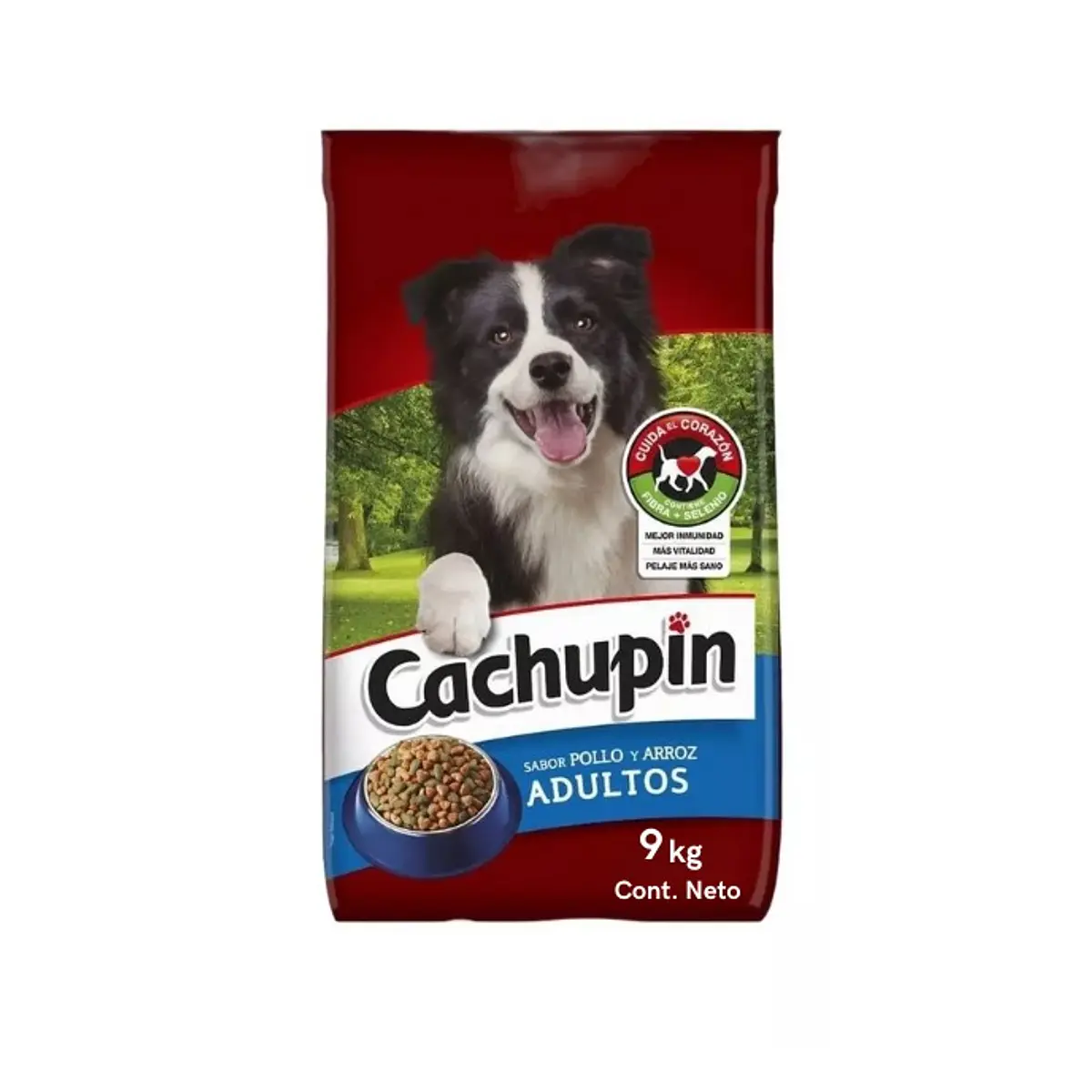 Cachupin Adulto Pollo y Arroz 9 Kg | PET BJ