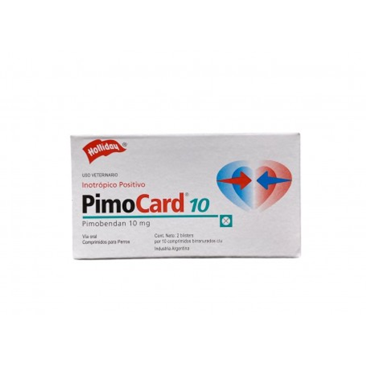 Pimocard 10 Mg 20 Comprimidos | PET BJ
