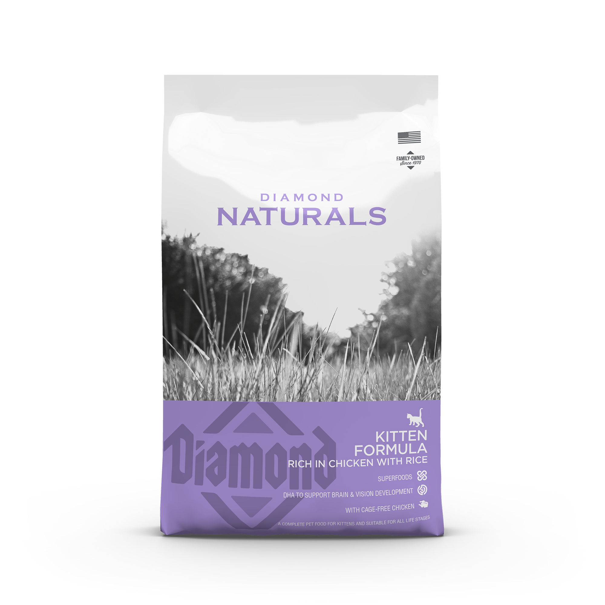 Diamond Naturals Kitten Formula Rich in Chicken With Rice