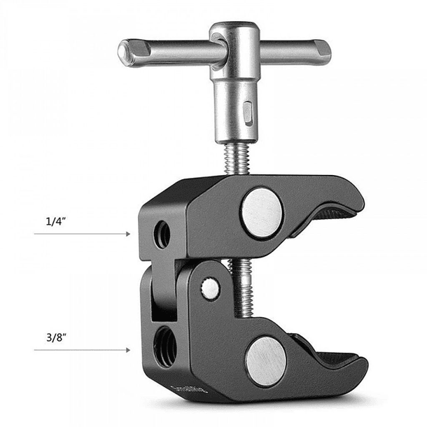 SMALLRIG 2058 SUPER CLAMPS (2) DE ABRAZADERA UNIVERSAL