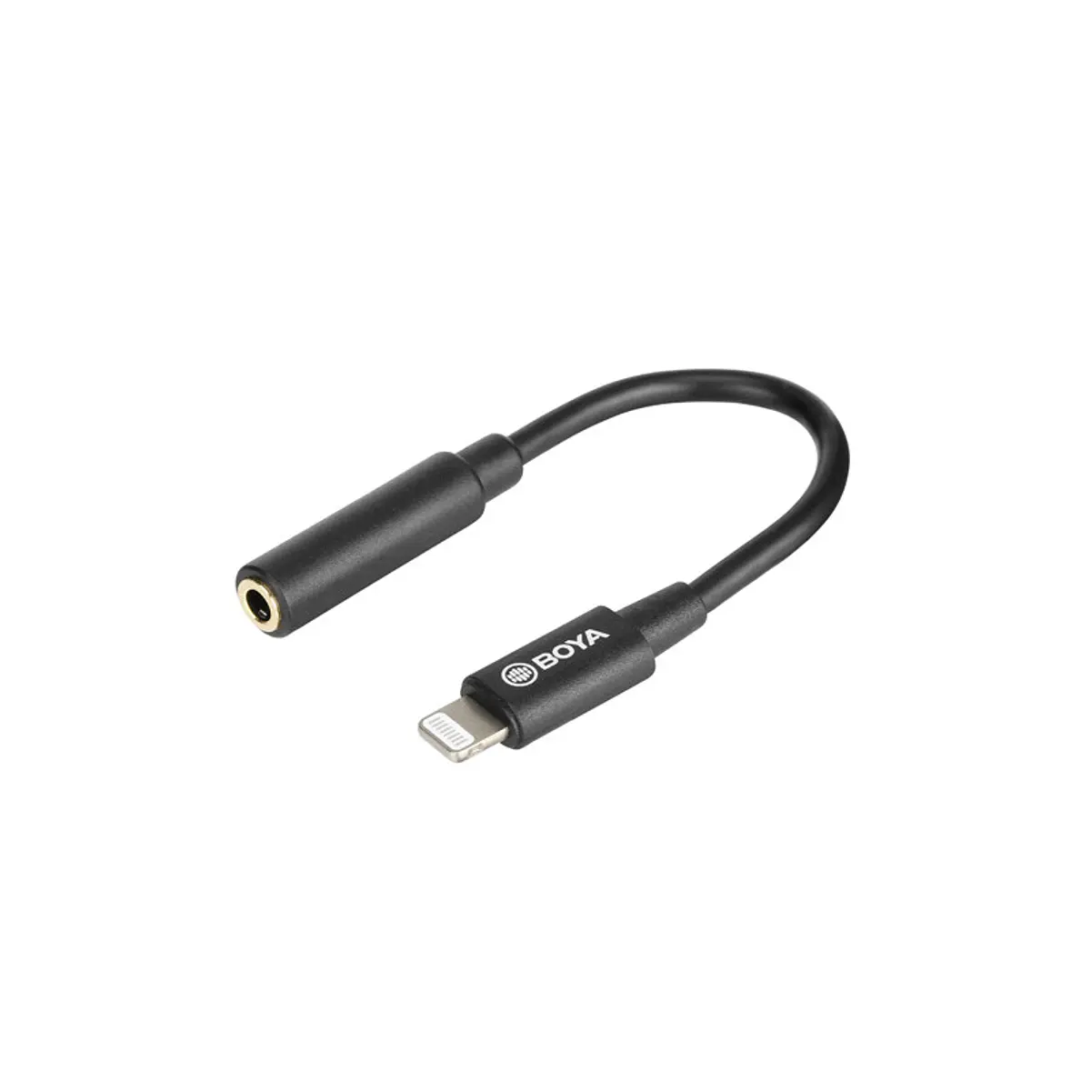 Cable Boya BY-K3 Macho Lightning - Hembra TRRS | Picslab Store