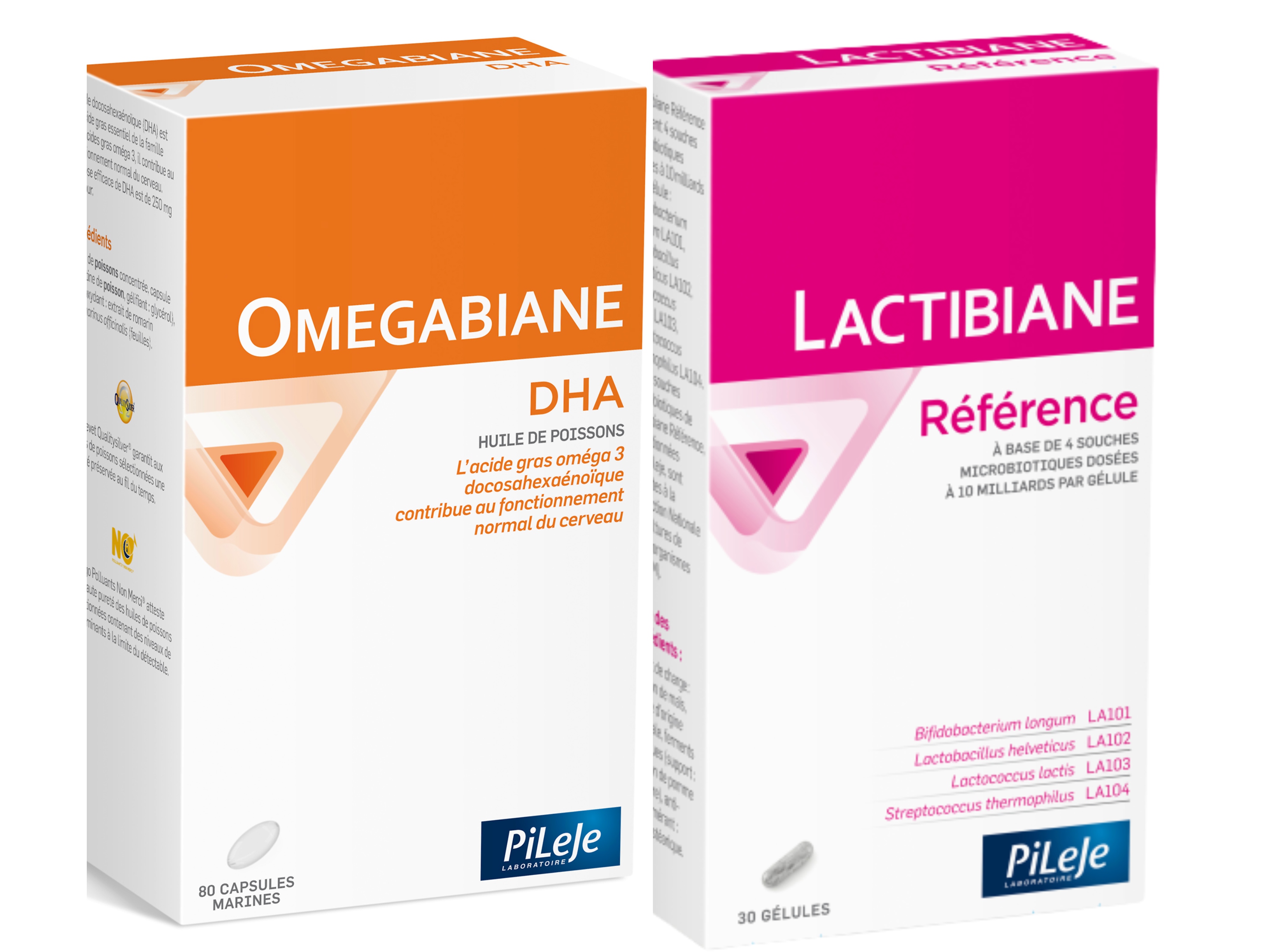 Pack Lactibiane Reference/ Omegabiane DHA