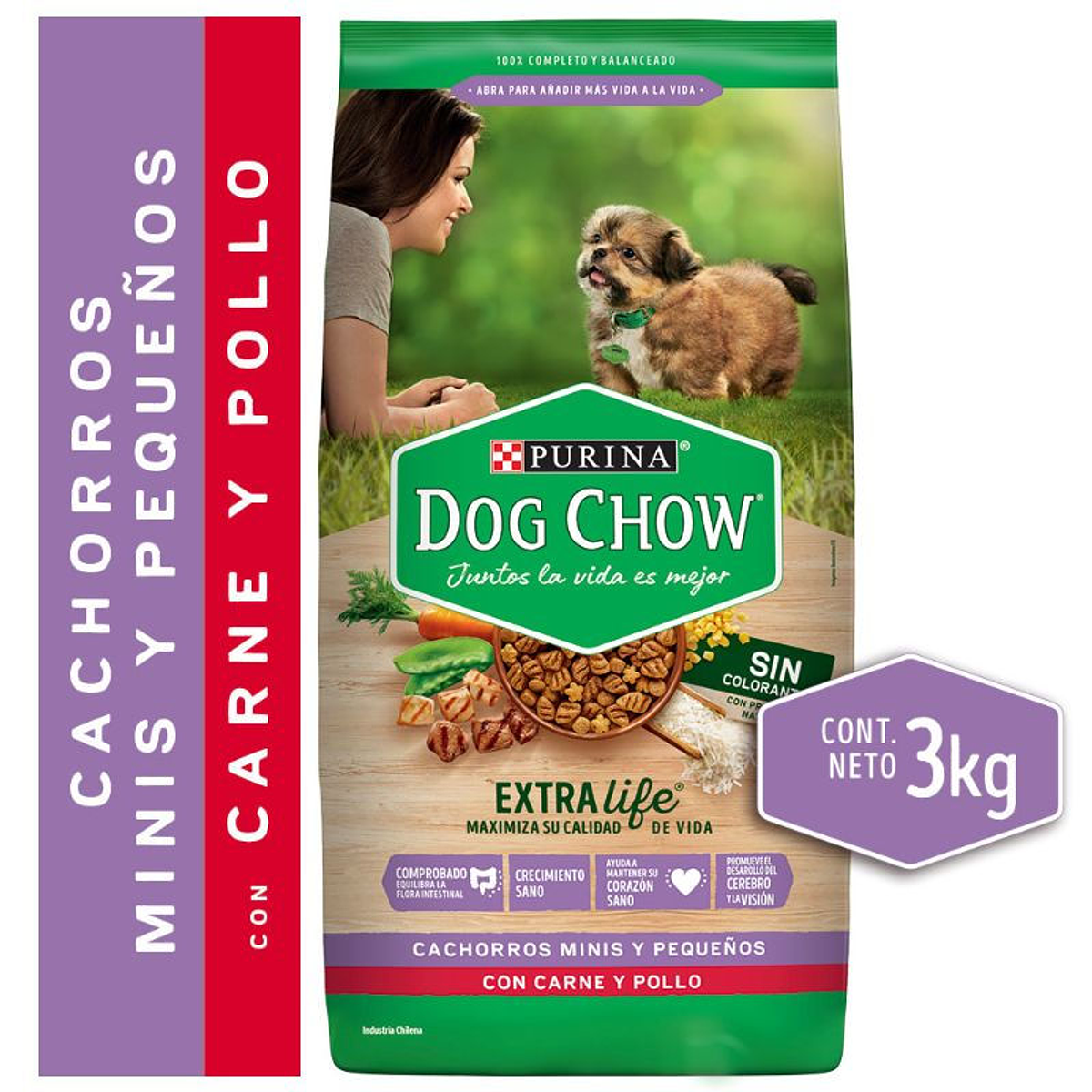 Dog Chow Cachorro Raza Pequeña 3kg