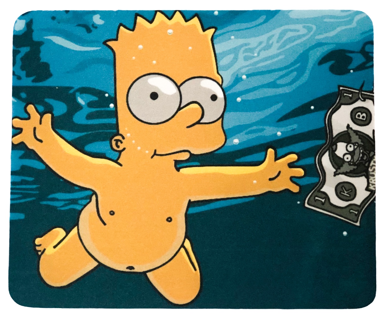 Mouse Pad diseño Bart Simpson