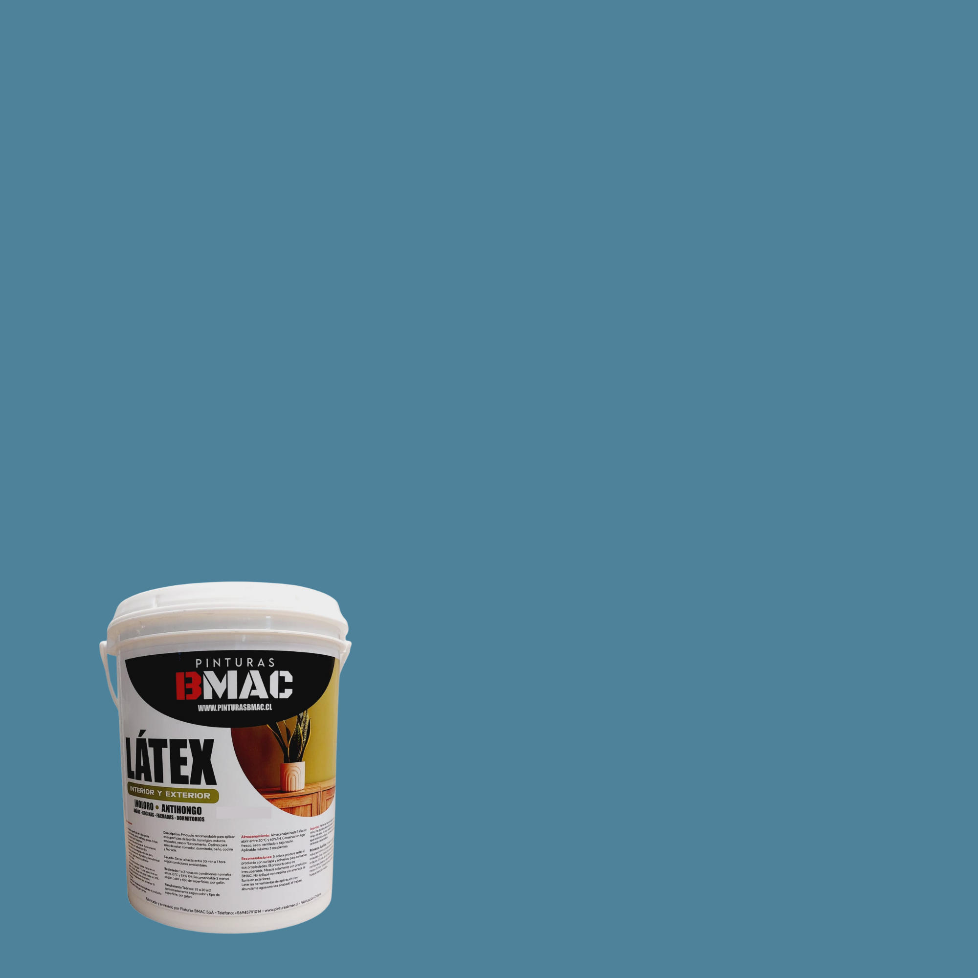 Látex Azul Colonial Galón