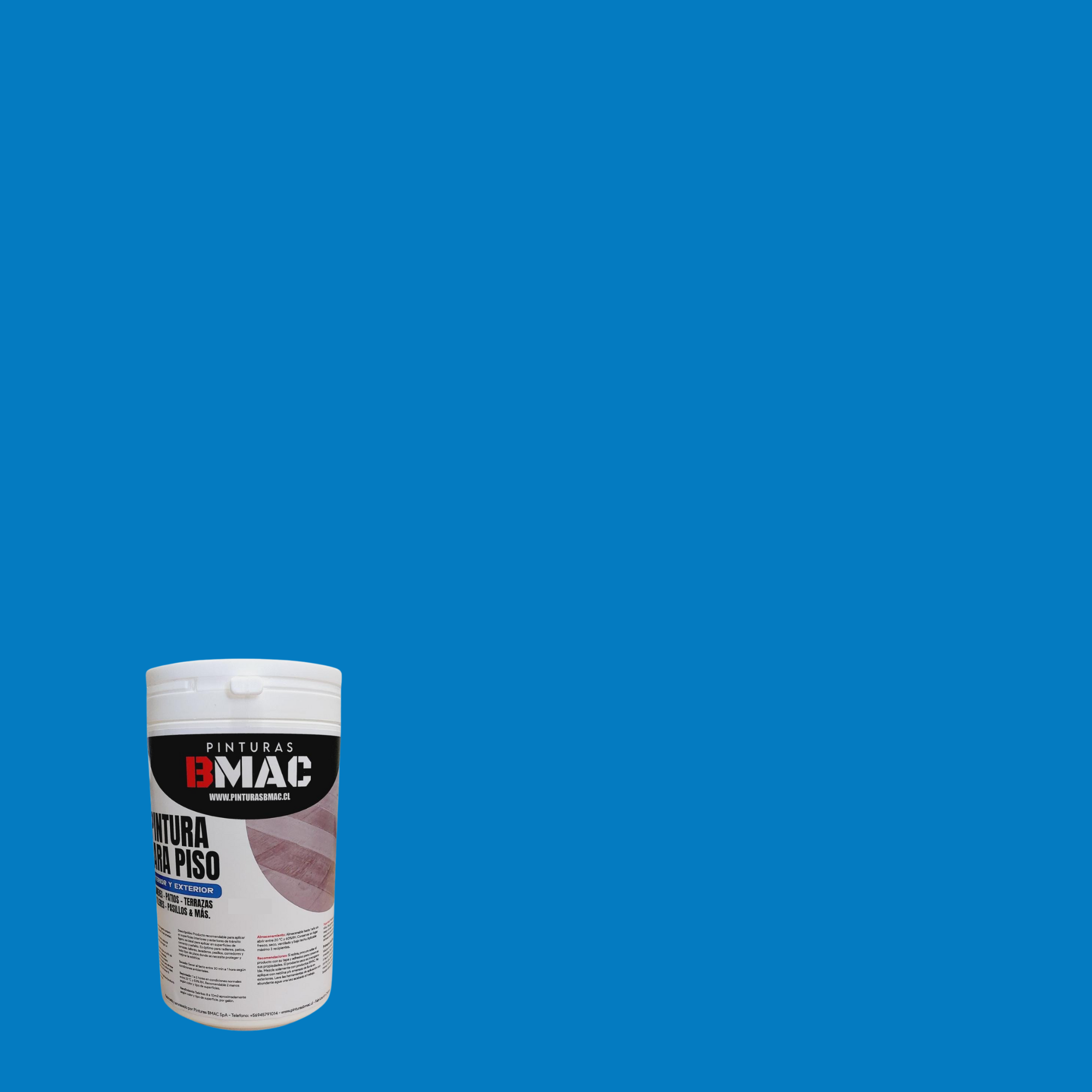 Pintura Piso Azul 1 Litro