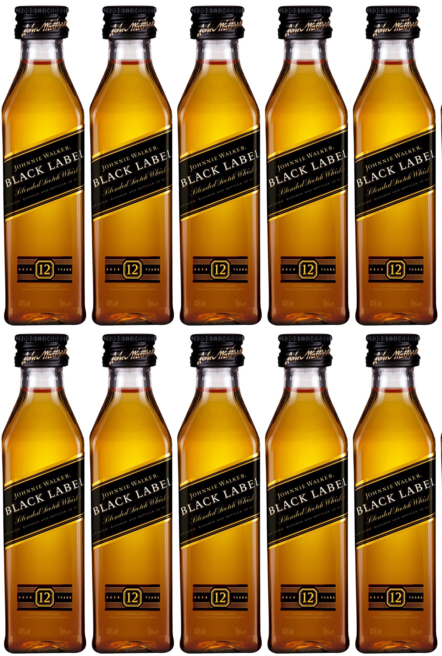 Miniatura Black Label Johnnie Walker 50 ml