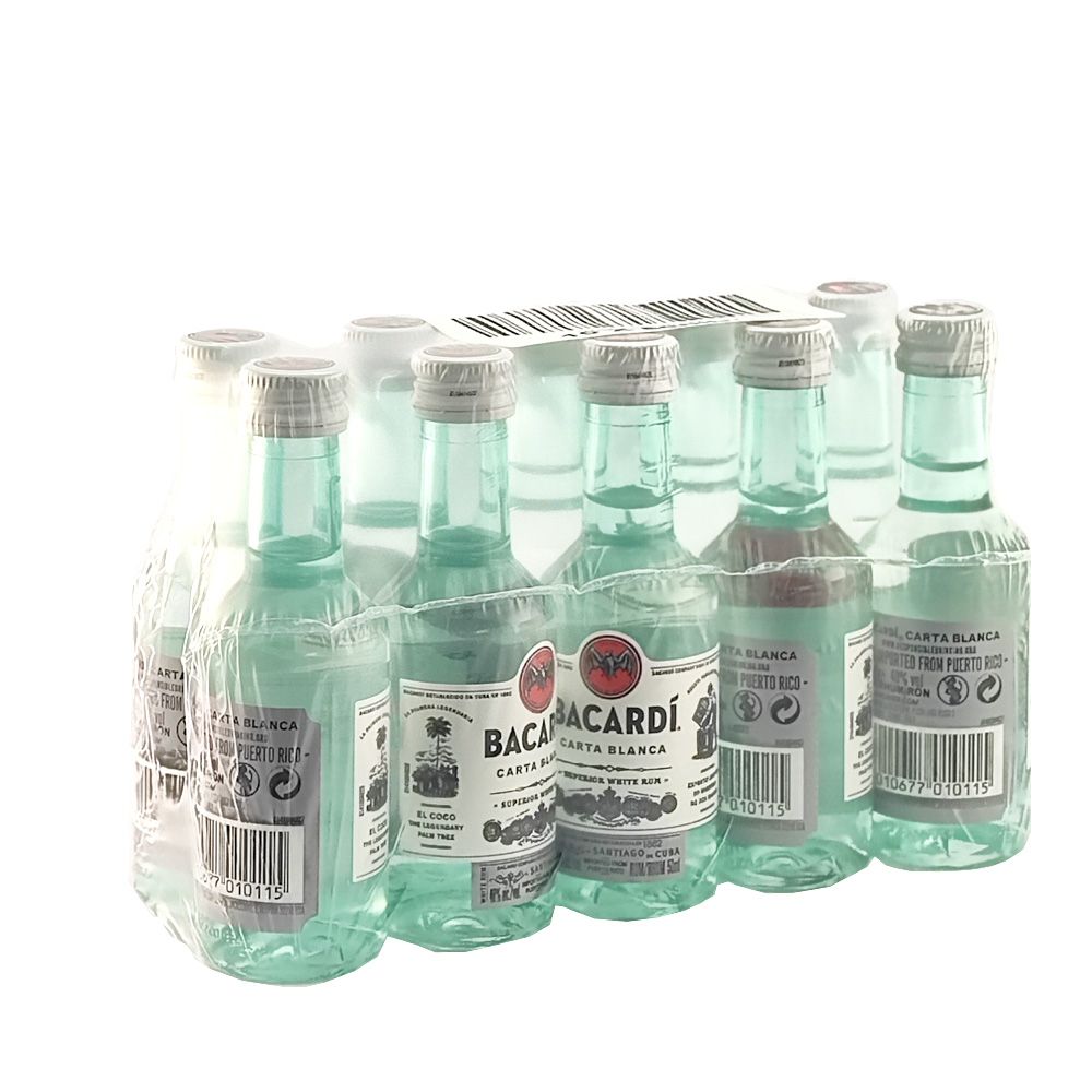Miniatura Ron Bacardi Superior Blanco 50ml