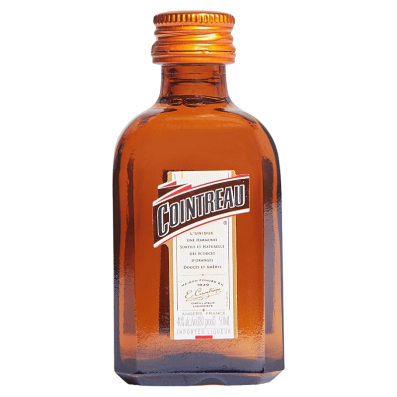Miniatura Licor Cointreau 50 ml Botella Vidrio