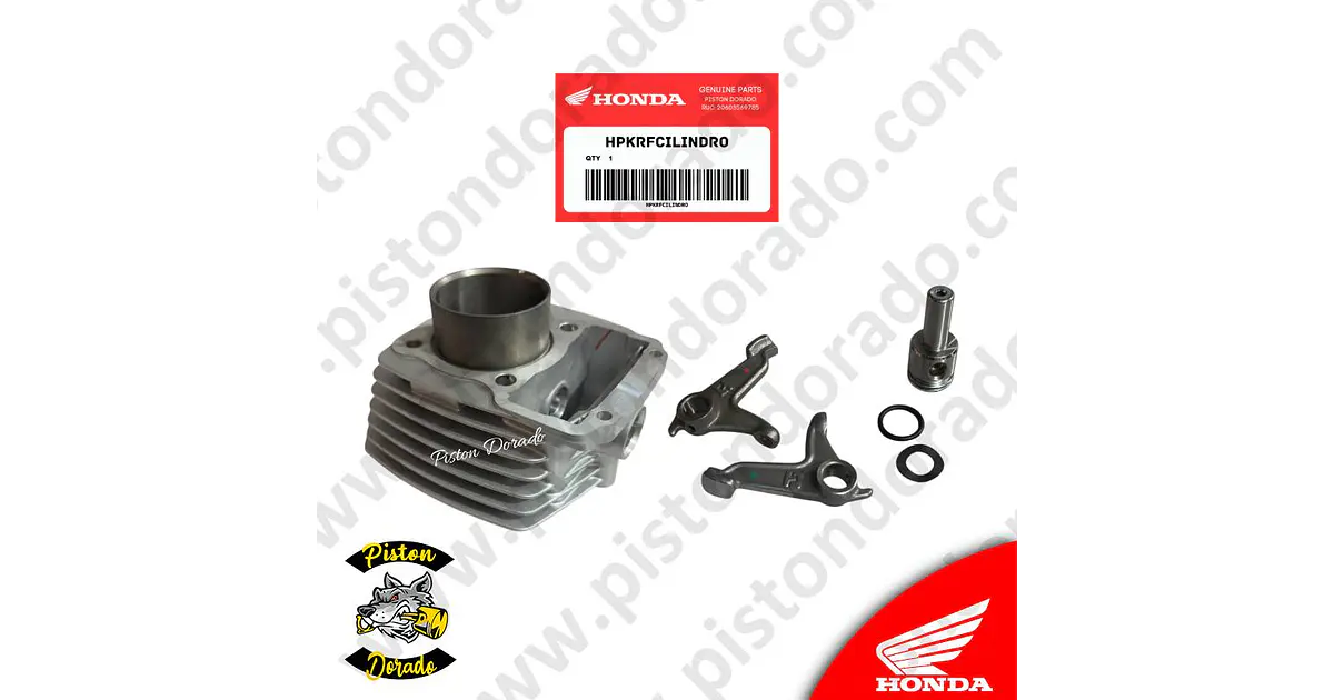 Kit de cilindro CGL125 y MOTOKAR 125 Honda Original