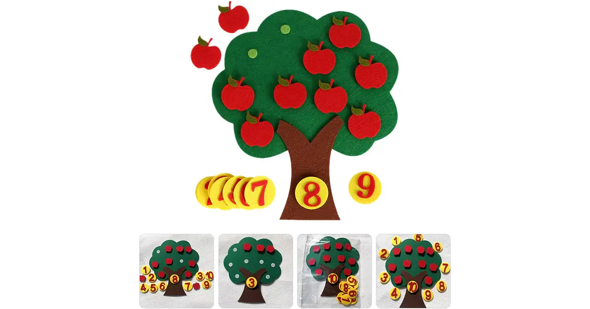 Arbol para aprender los números - Didáctico