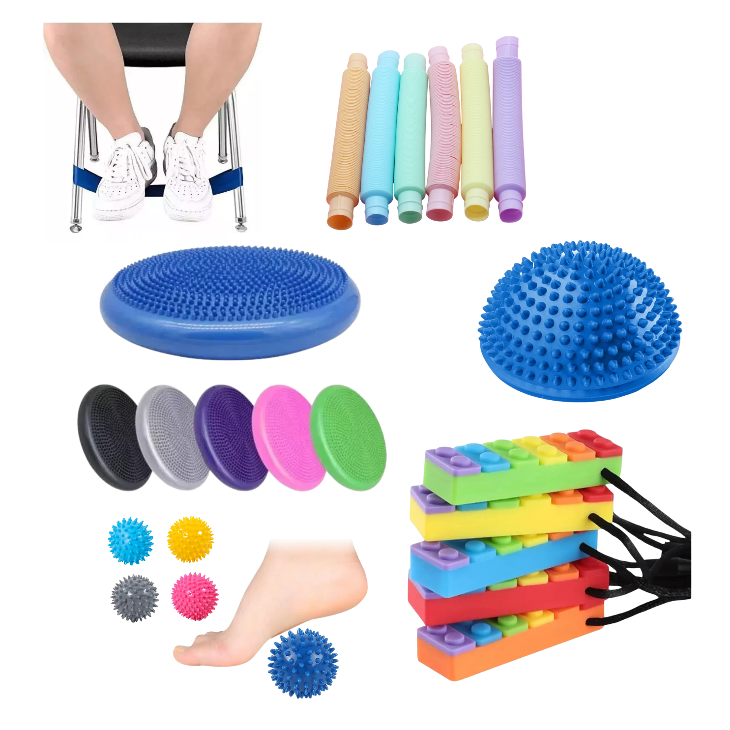 Set Sensorial Antiestrés Para Niños Con Autismo TEA - TDAH