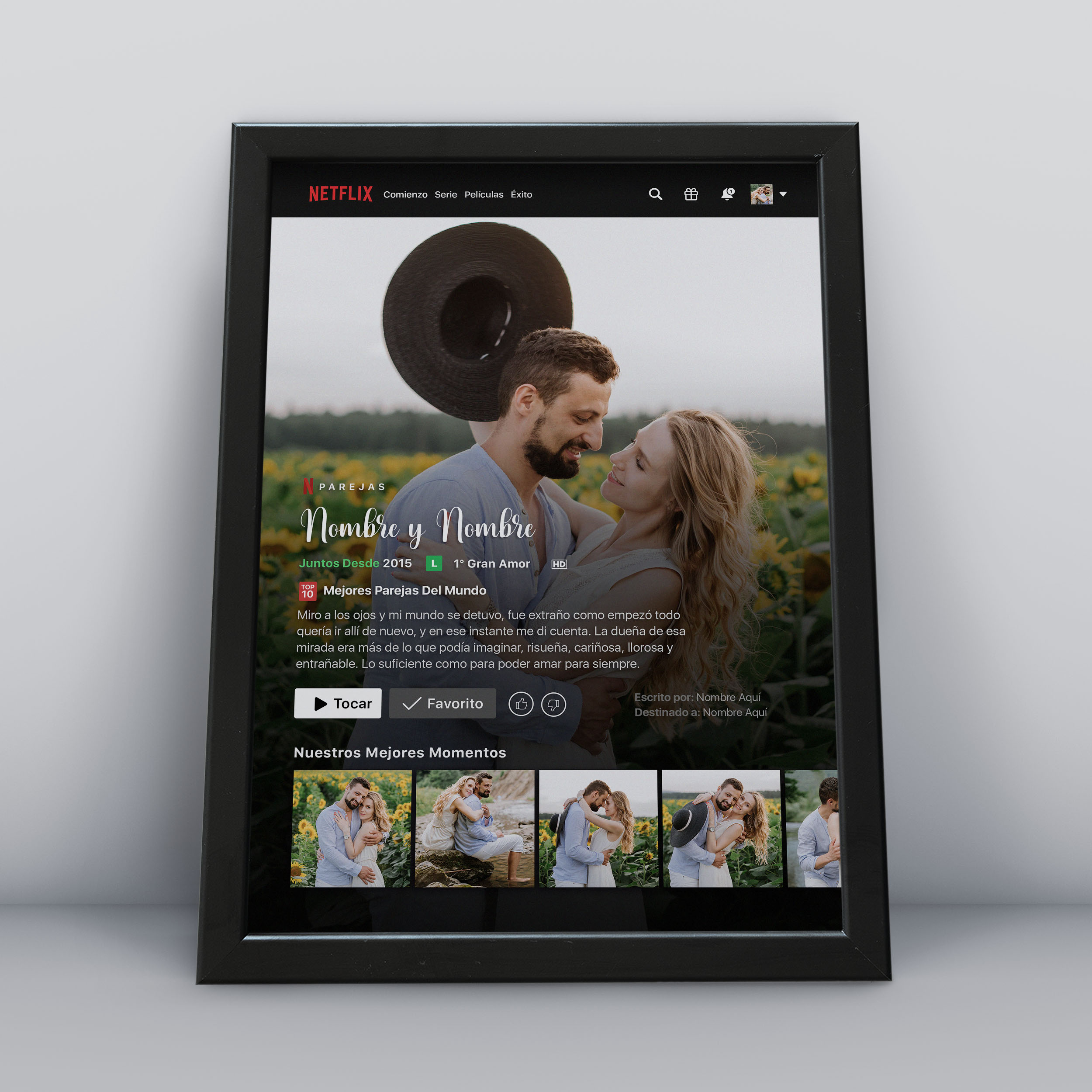 Cuadro Digital Netflix