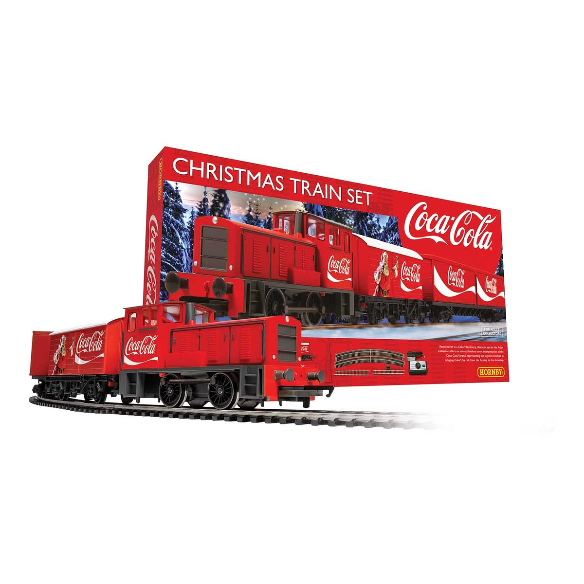 THE COCA COLA CHRISTMAS TRAIN SET