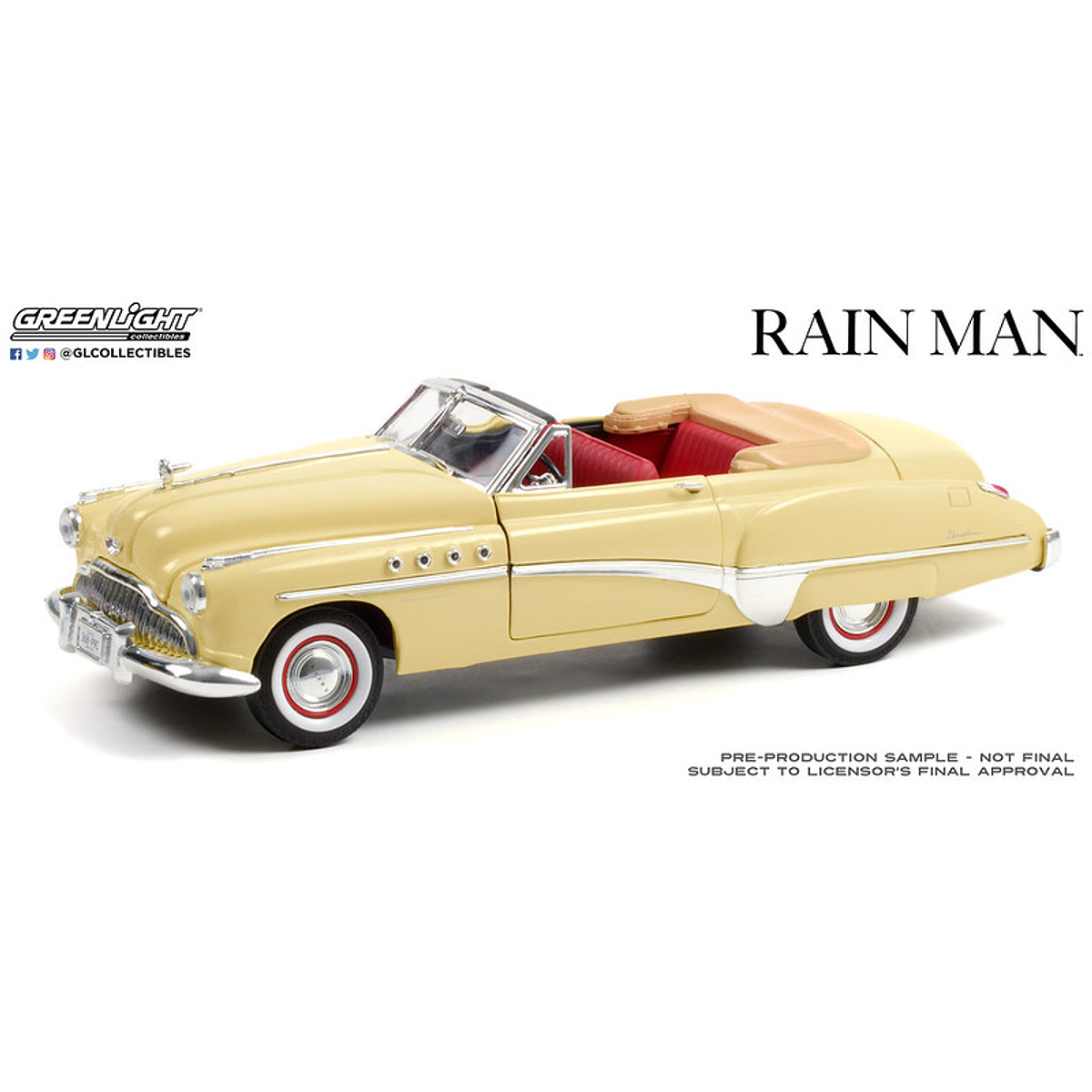 RAIN MAN (1988) - CHARLIE BABBITT'S 1949 1:18