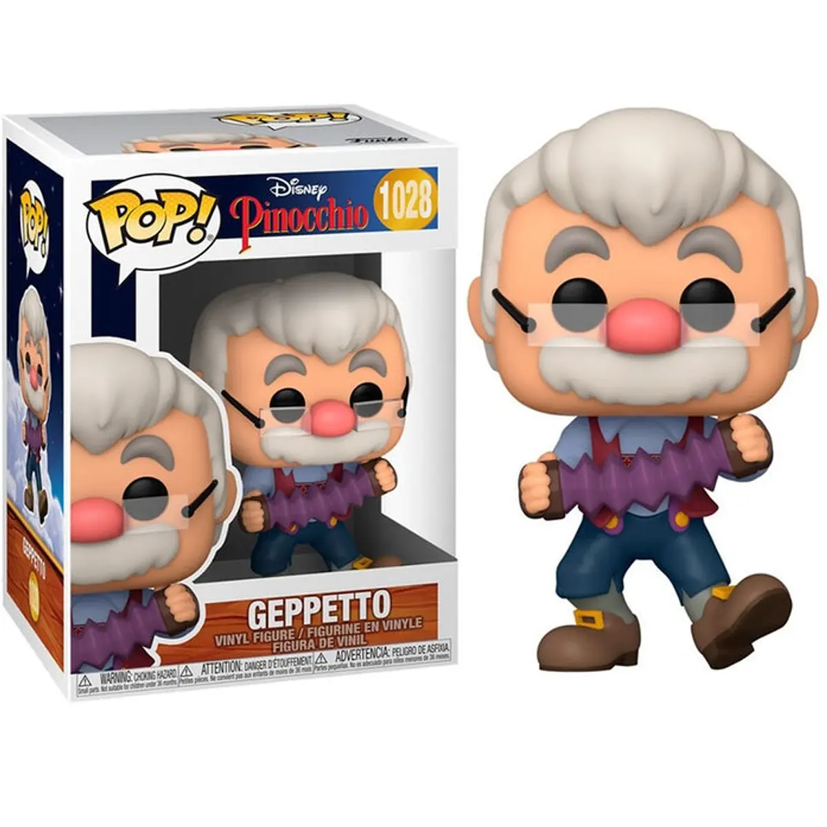 Funko pop - Pinocchio - Geppetto - Disney