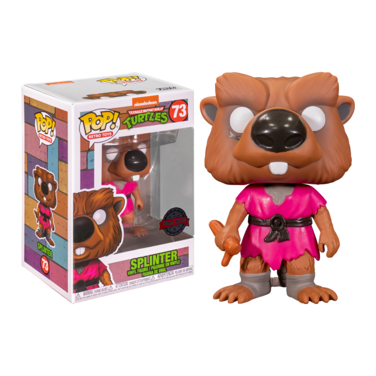 Funko pop - Teenage Mutant Ninja Turtles - Splinter - Nickel