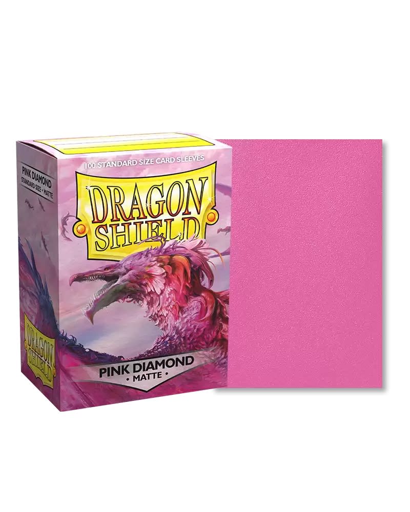 Dragon Shield Standard - Matte - Pink Diamond