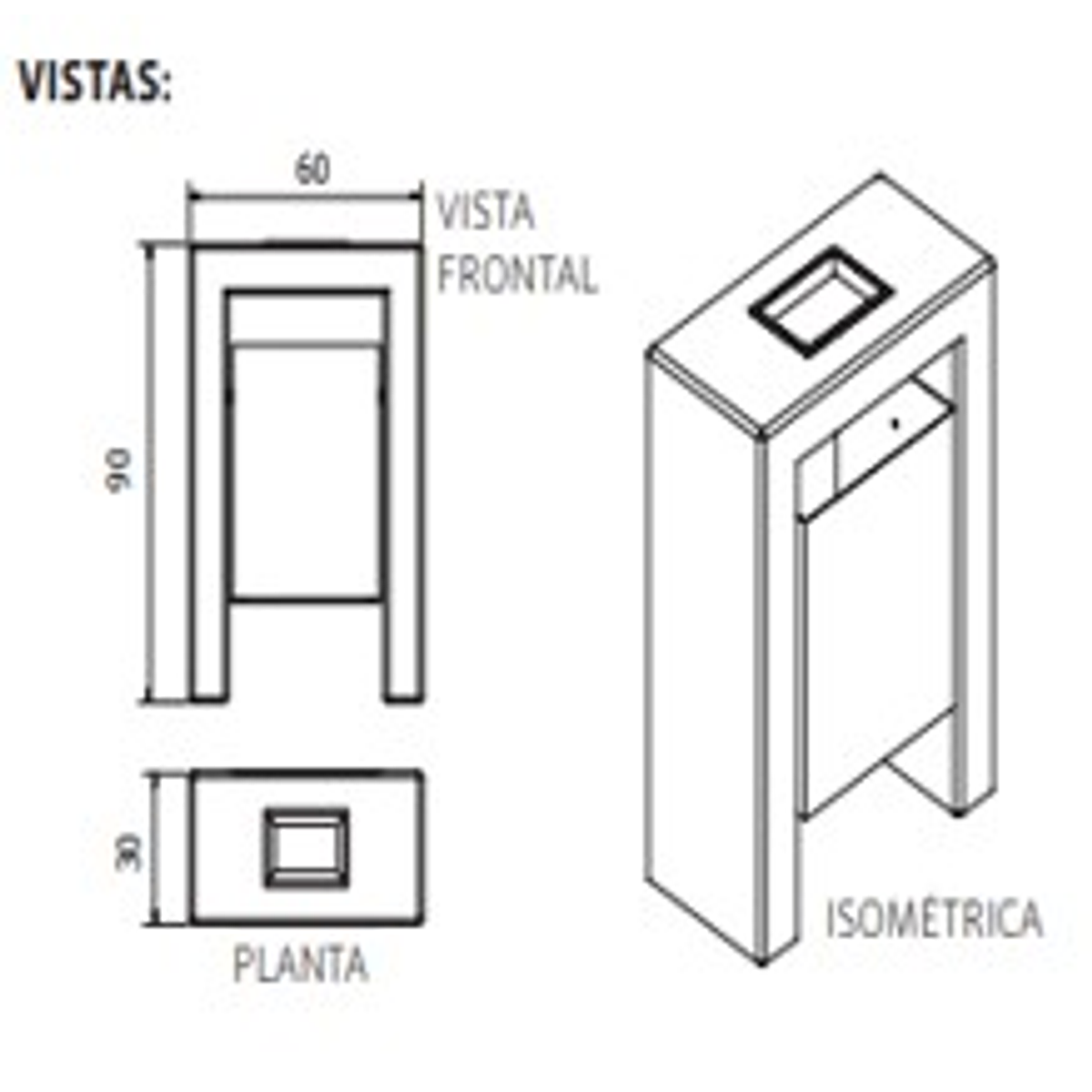 BASURERO ROBLE RECIPIENTE INOXIDABLE CON CENICERO