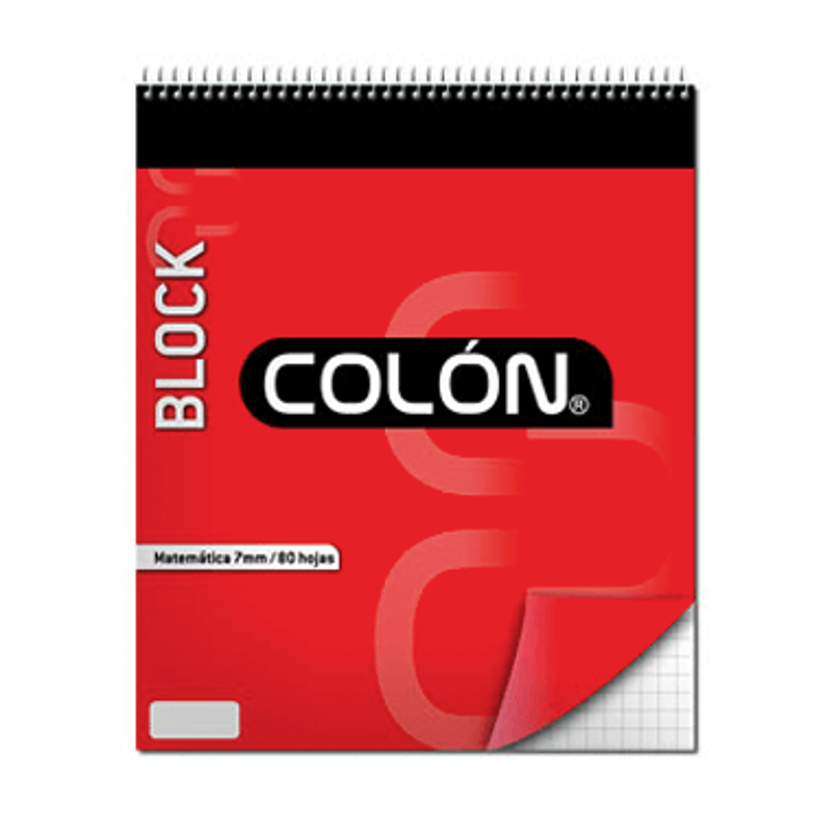 CUADERNO BLOCK CUADROS COLON