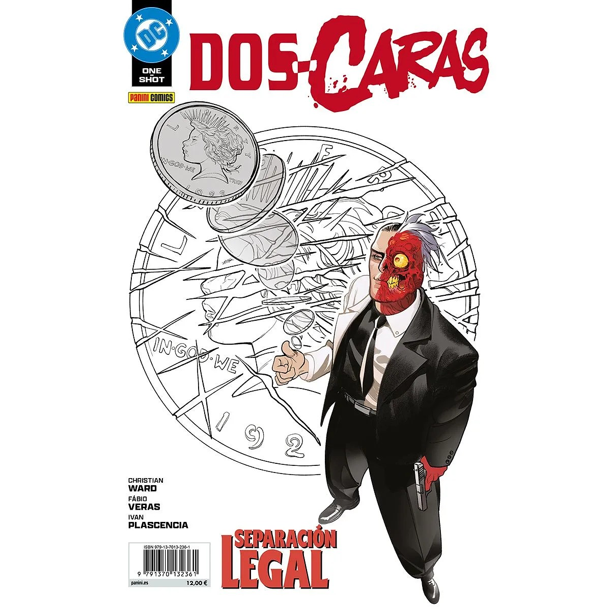 DOS-CARAS: SEPARACIÓN LEGAL. DC ONE-SHOT - PANINI ESPAÑA