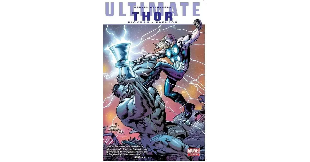 ULTIMATE THOR DE HICKMAN - PACHECO. MARVEL AVENTURAS - SMASH