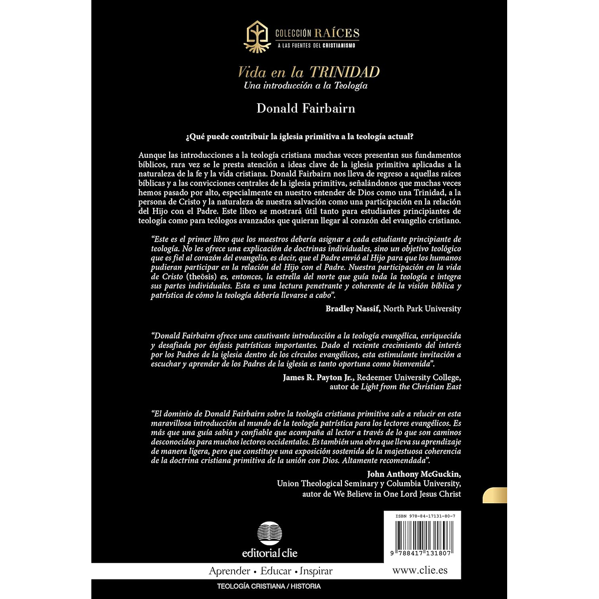 Vida en la Trinidad | Donald Fairbairn