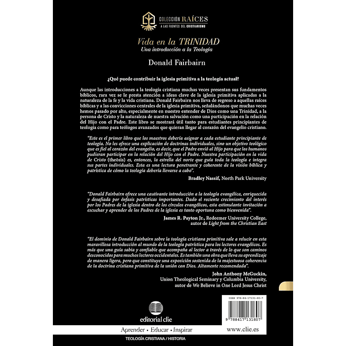 Vida en la Trinidad | Donald Fairbairn